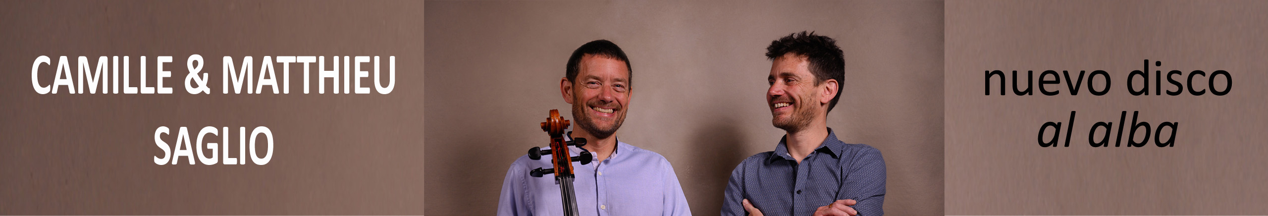 Camille & Matthieu Saglio llegan al Teatre Talia el 1 de abril