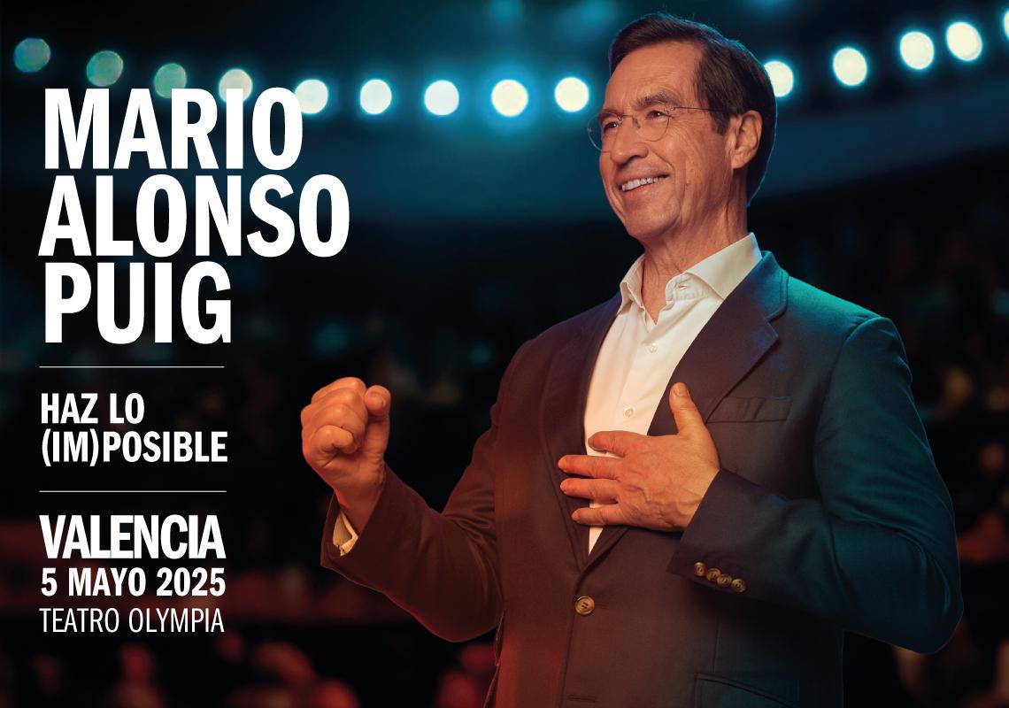 Mario Alonso Puig 05 de mayo de 2025 | Teatro Olympia